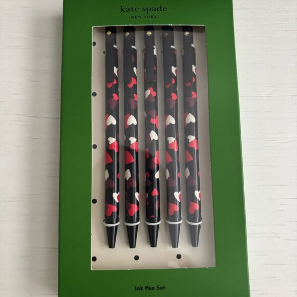 Office | Nib Kate Spade Ink Pen Set 5 | Poshmark